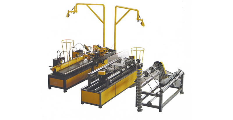 Chain Link Fence Machine